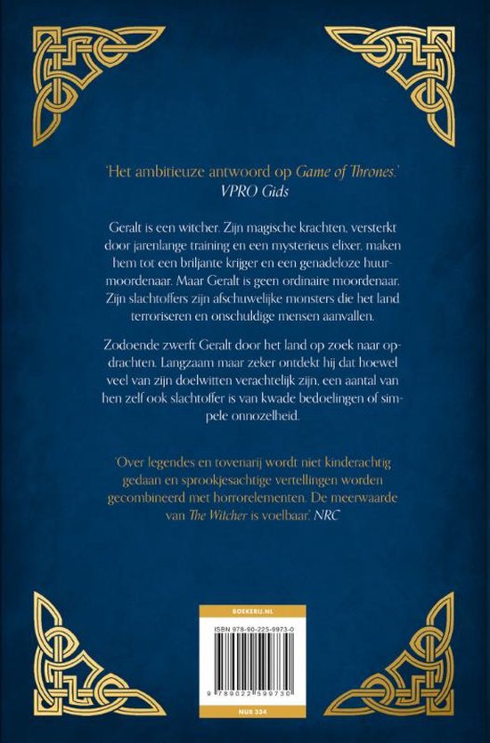 Witcher 2 - Het zwaard der voorzienigheid, Andrzej Sapkowski ...