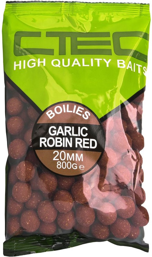 GARLIC ROBIN RED BOILIES 20mm 800G | bol
