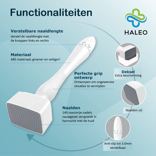 Haleo® Dermastamp - Derma Stamp - Dermarolling - Dermapen - Beter dan ...