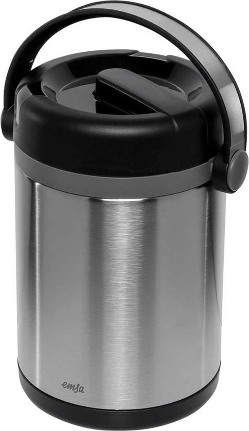 Emsa 509245 Mobility 1.7l Roestvrijstalen Thermoskan Zilver | bol