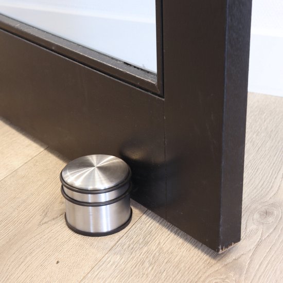 Nordix Deurstop - 6 stuks - Deurstopper - Deurbuffer - RVS - 9cm ...