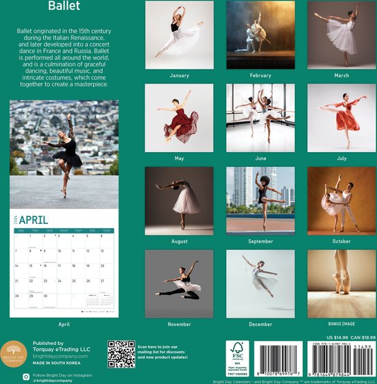Ballet Kalender 2024 | bol