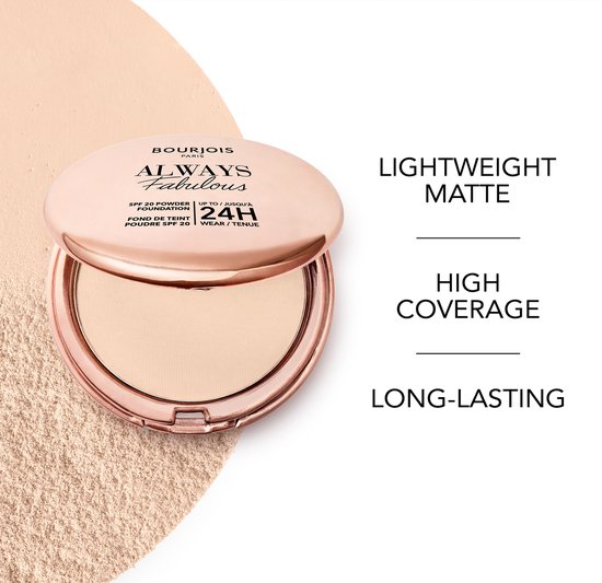 Bourjois Always Fabulous Pressed Powder 7 G | bol