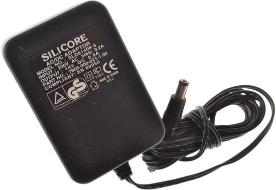 Silicore Model: SLD81408-3 AC/DC Adapter 230V - 50Hz 14V -0.8A | bol