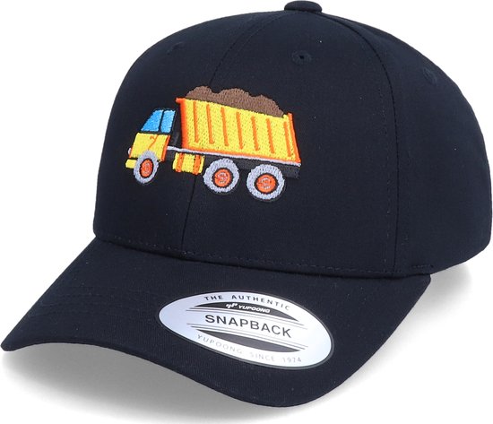 Hatstore- Kids Dump Truck Black Adjustable - Kiddo Cap Cap | bol