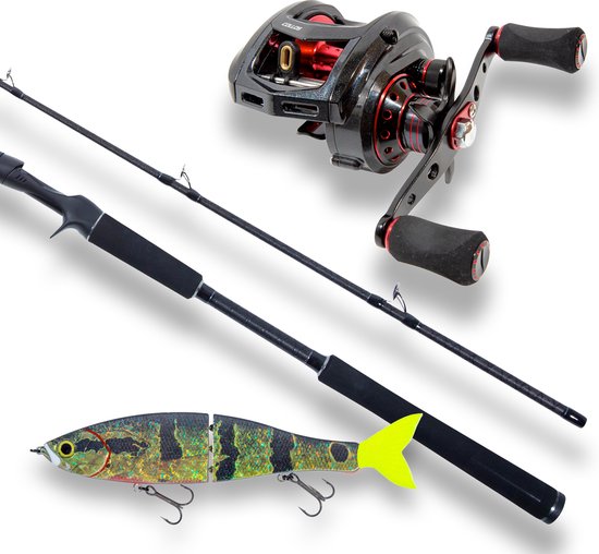 Ultimate Collos Baitcast Set 2.40 (50-200g) | Roofvis set | bol
