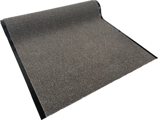JYG Schoonloop Mat/Loper OLYMPIA - 90x100cm - Beige-Grijs - 2 zijden ...