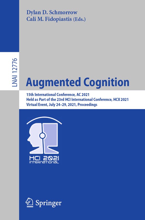 Augmented Cognition | 9783030781132 | Boeken | bol