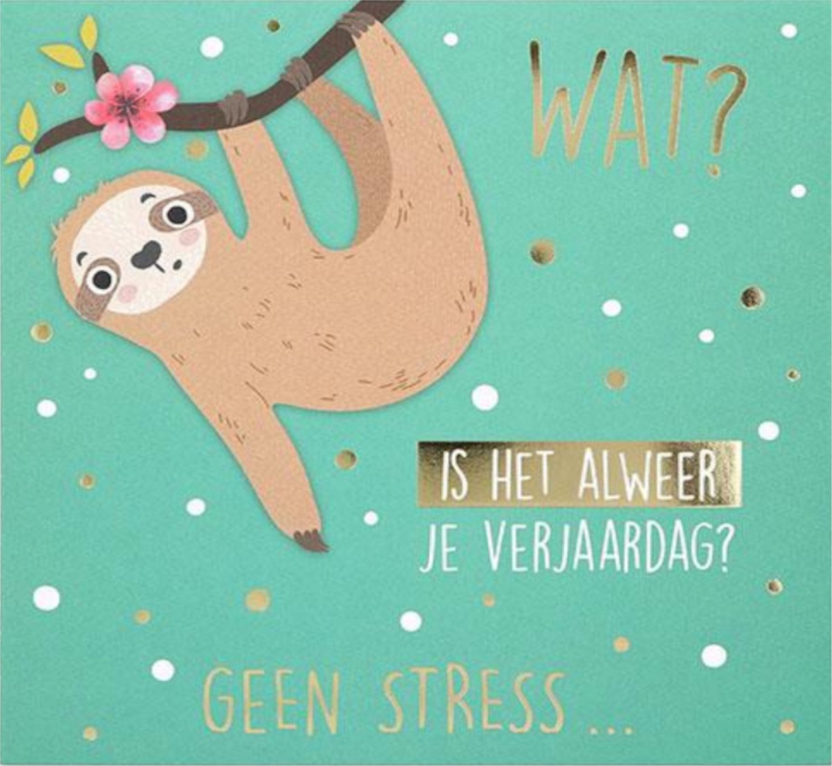 Depesche - Pop up muziekkaart met licht en de tekst "Wat? Is het alweer ...