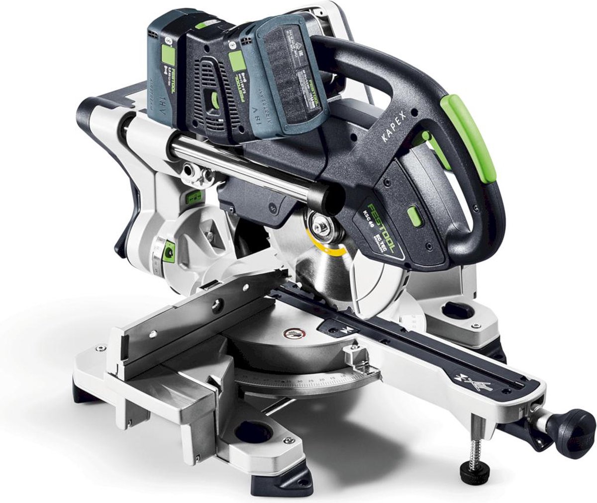 Festool KSC 60 EB 5,0 I-Plus Accu Afkortzaag 2x18V 5.0Ah - 577665 | bol.com