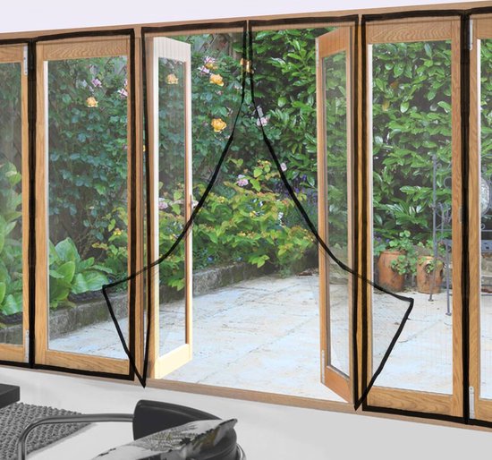 3BMT Deurhor Magnetisch - Insectengordijn voor Deur - 100 x 210 cm | bol.com