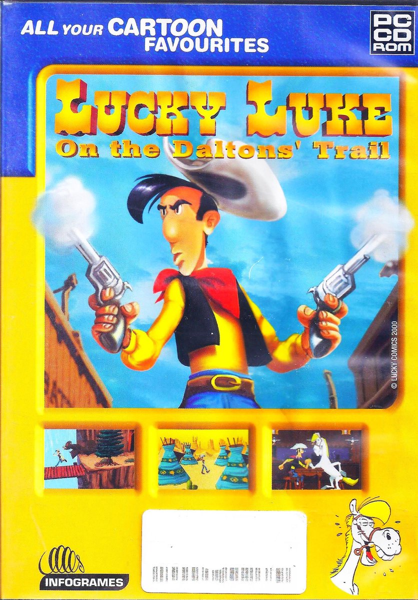 Lucky Luke On The Daltons Trail - PC CD-ROM Kids Game Infogames (UK ...