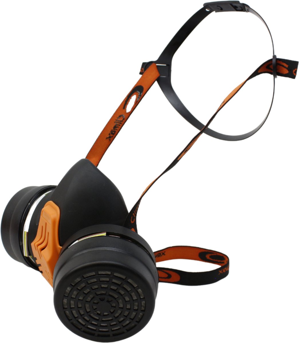 Climax 756 Gasmasker – Inclusief ABEKP3 Filters – Halfgelaatsmasker ...
