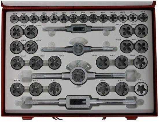Tap en Snijset - Metrisch - 110 Delig - Tappenset - Tap set - JMC | bol