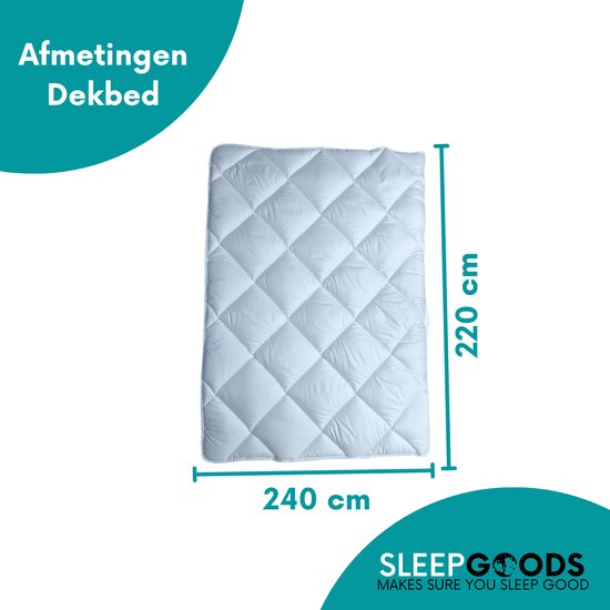 SleepGoods® - All Season Dekbed 240 x 220 – Dekbed Enkel - Hotel ...