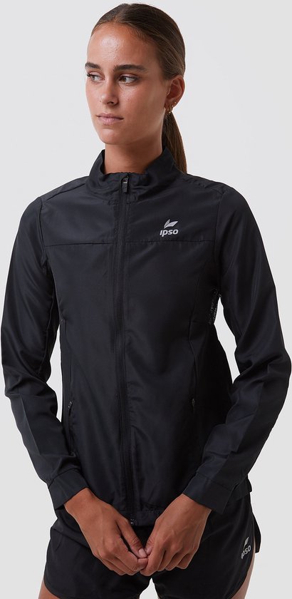 Ipso Waterproof Wind Hardloopjas Zwart Dames - Maat XS | bol.com