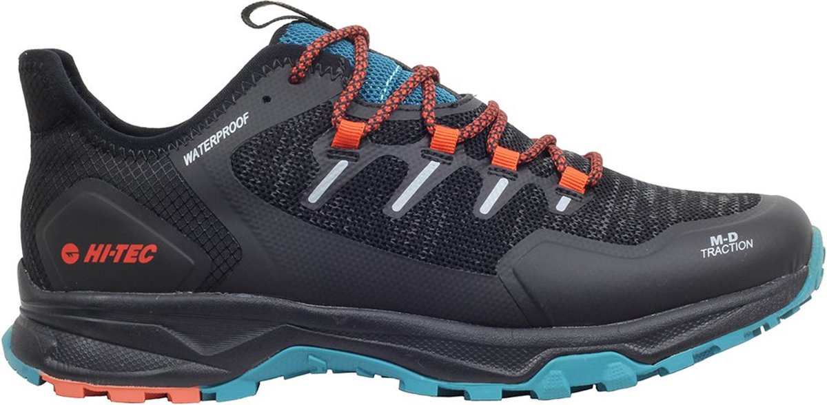 HI-TEC Grind Trail Running Schoenen Dames - Charcoal / Super Lemon ...