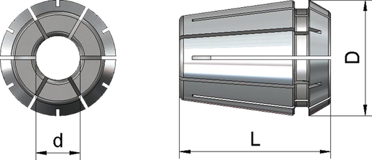 Spantang ER16 | 426E | Ø 4-3 DIN 6499 B (ISO 15488 B) | bol.com