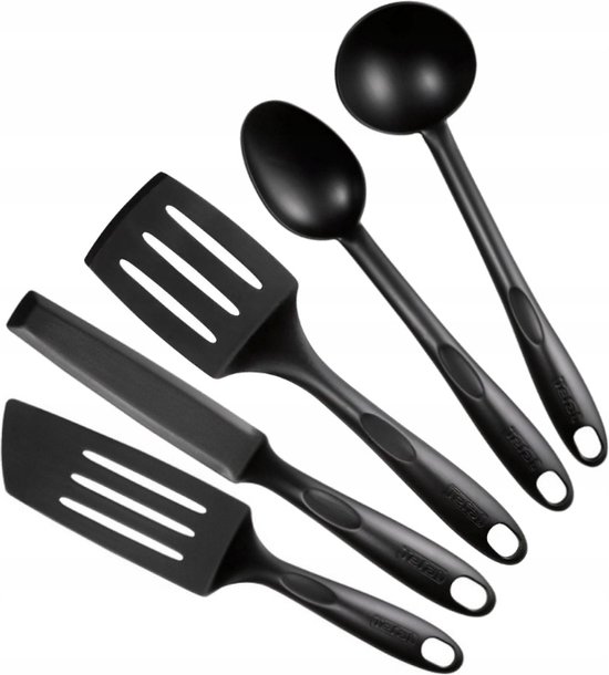 Set Keukenaccessoires Spatels Tefal Bienvenue 5 Stuks Bol
