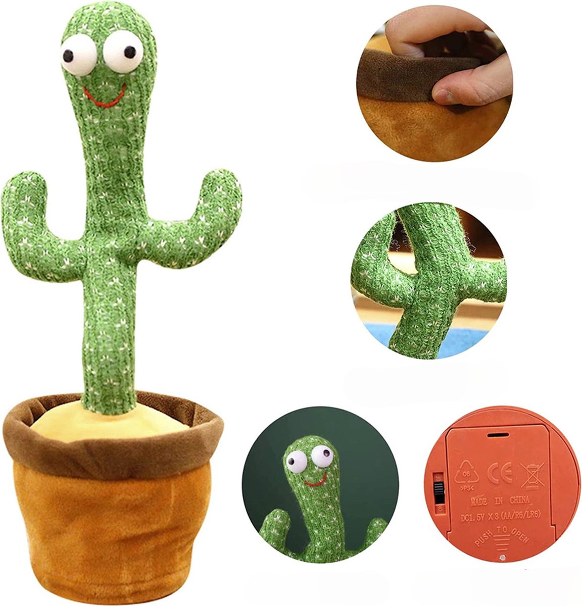 Dansende Cactus | Pratende Cactus Usb - Speelgoed Knuffel - 120 TikTok ...