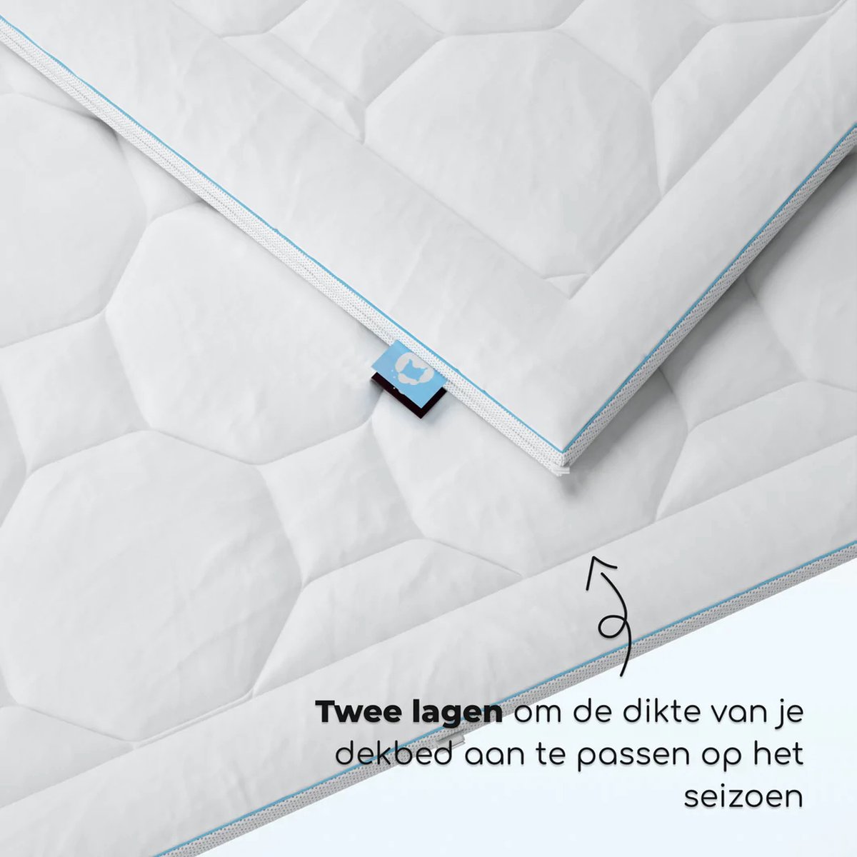 Cloudpillo 4 Seizoenen Dekbed - 3D Air Mesh - 140x220 cm - 30 Dagen ...