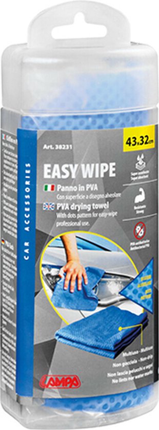 Easy Wipe PVA zeem in opbergkoker | bol