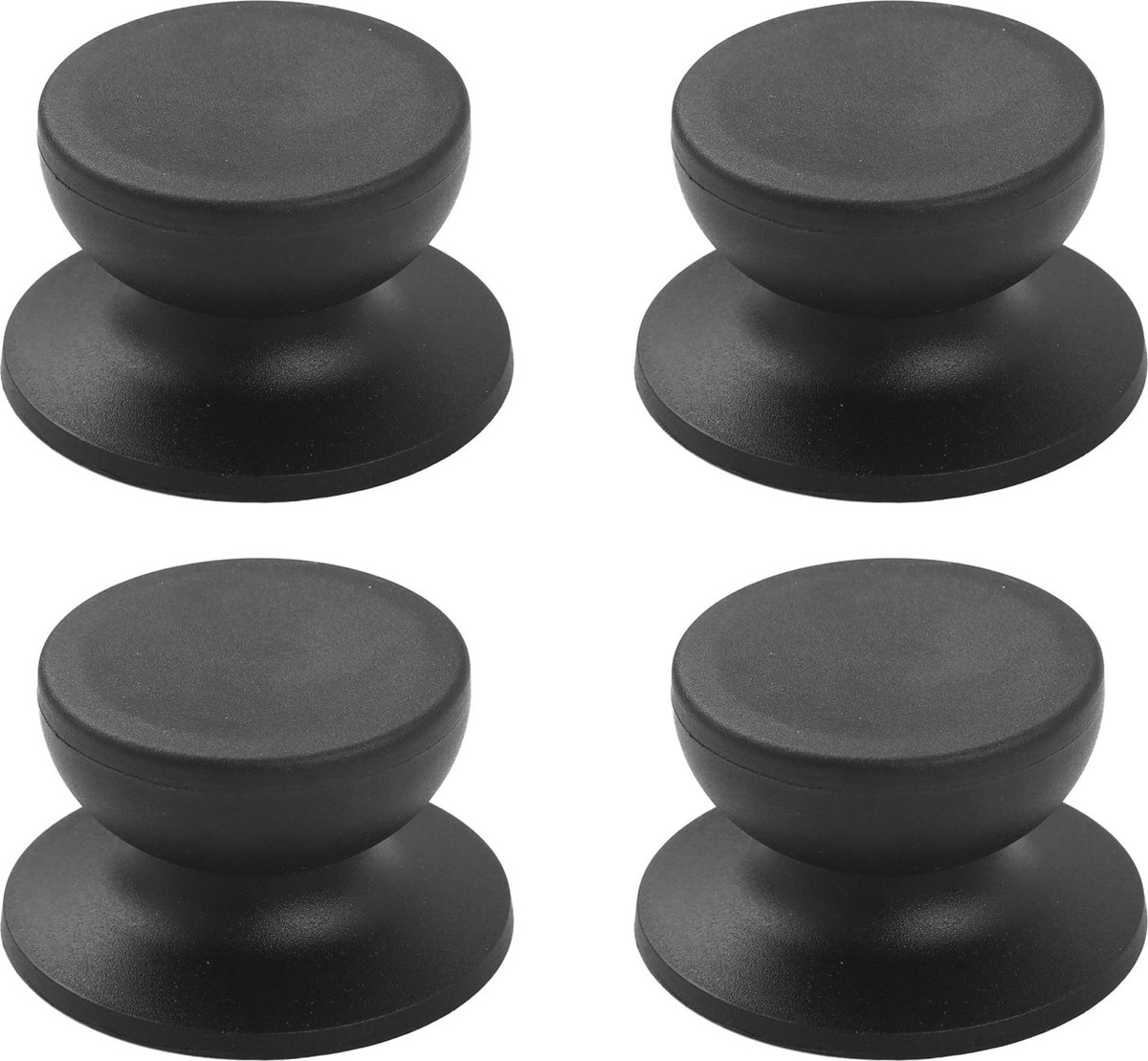 4 stuks - Universeel Dekselknop voor Pan en Pot - Vervanging Knoppen ...