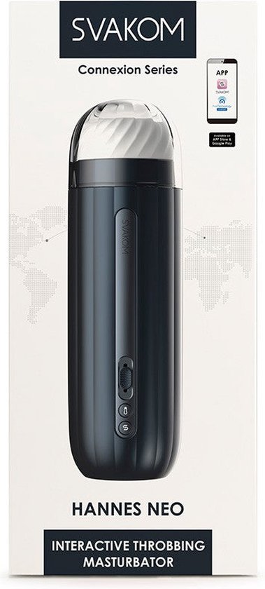 Svakom - Connexion Series Hannes Neo Interactive Throbbing Masturbator | bol