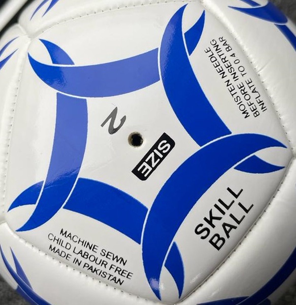 Techniekbal maat 2 - mini trainingsbal met koord en handgreep - mini ...