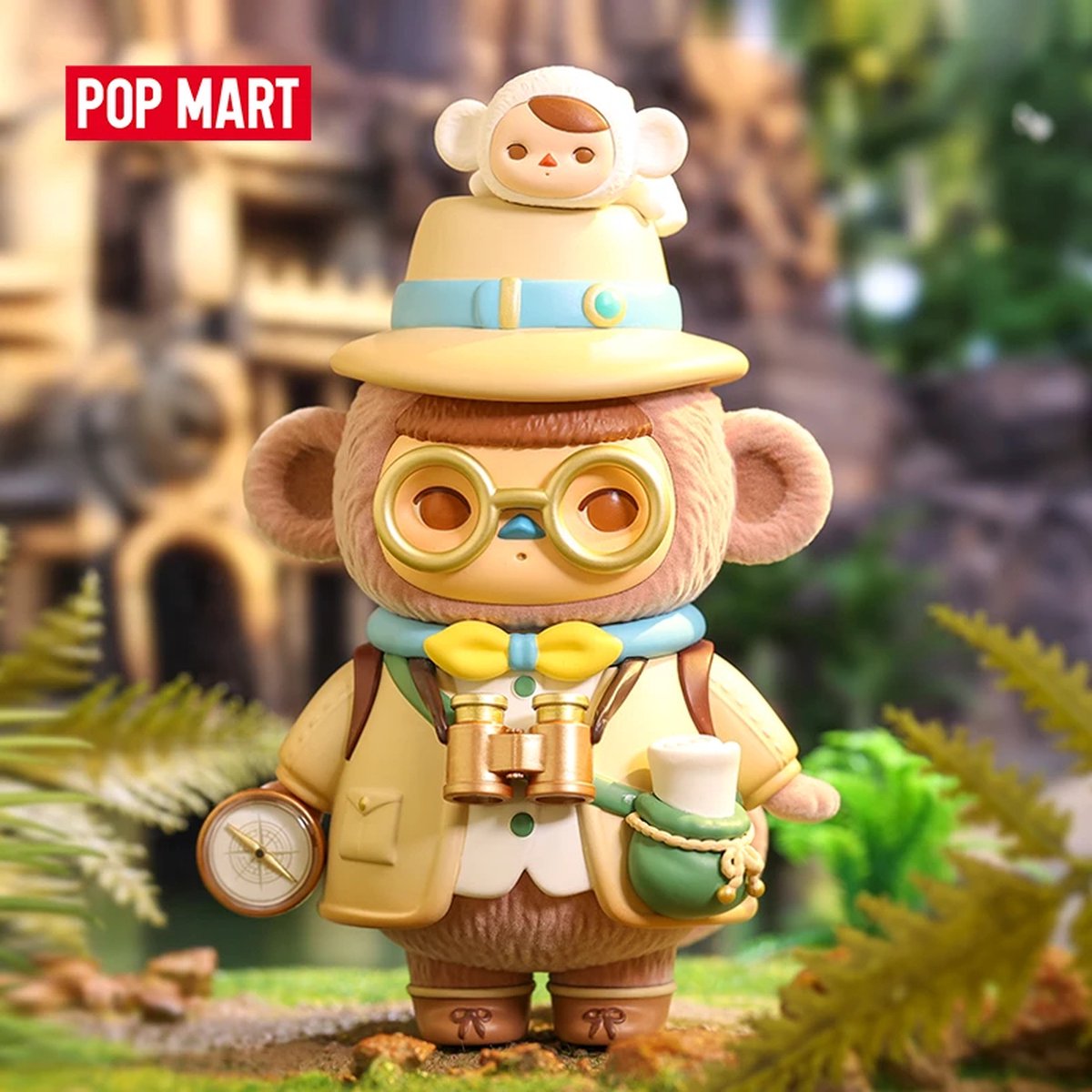 Pucky Pop Mart Planet Explorer - Planeet ontdekker / Aap archeoloog ...