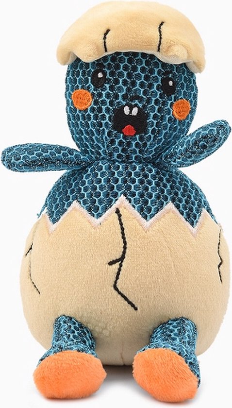 HugSmart - Fuzzy Friendz Dinosaur Land Dino Egg - Hondenspeelgoed ...