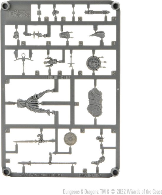 D&D Frameworks Human Fighter Female | bol