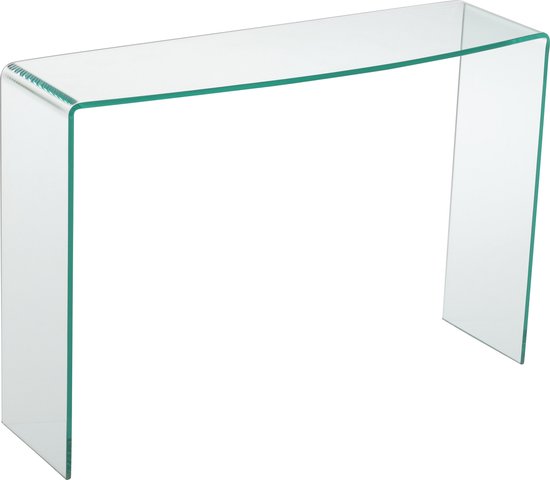J-Line Console Glas Transparant | bol.com