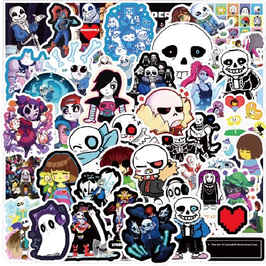 Undertale stickers 50 stuks - game stickers - laptop stickers ...