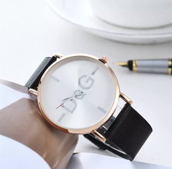 Horloge - DQG - Black - Dames | bol.com