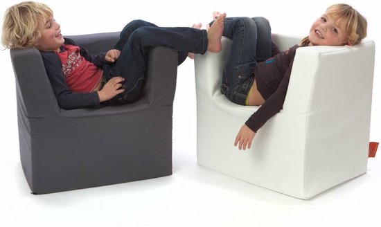 KidZ ImpulZ - Kinderfauteuil XXL - Kinderzetel – Grote kinderstoel XL ...