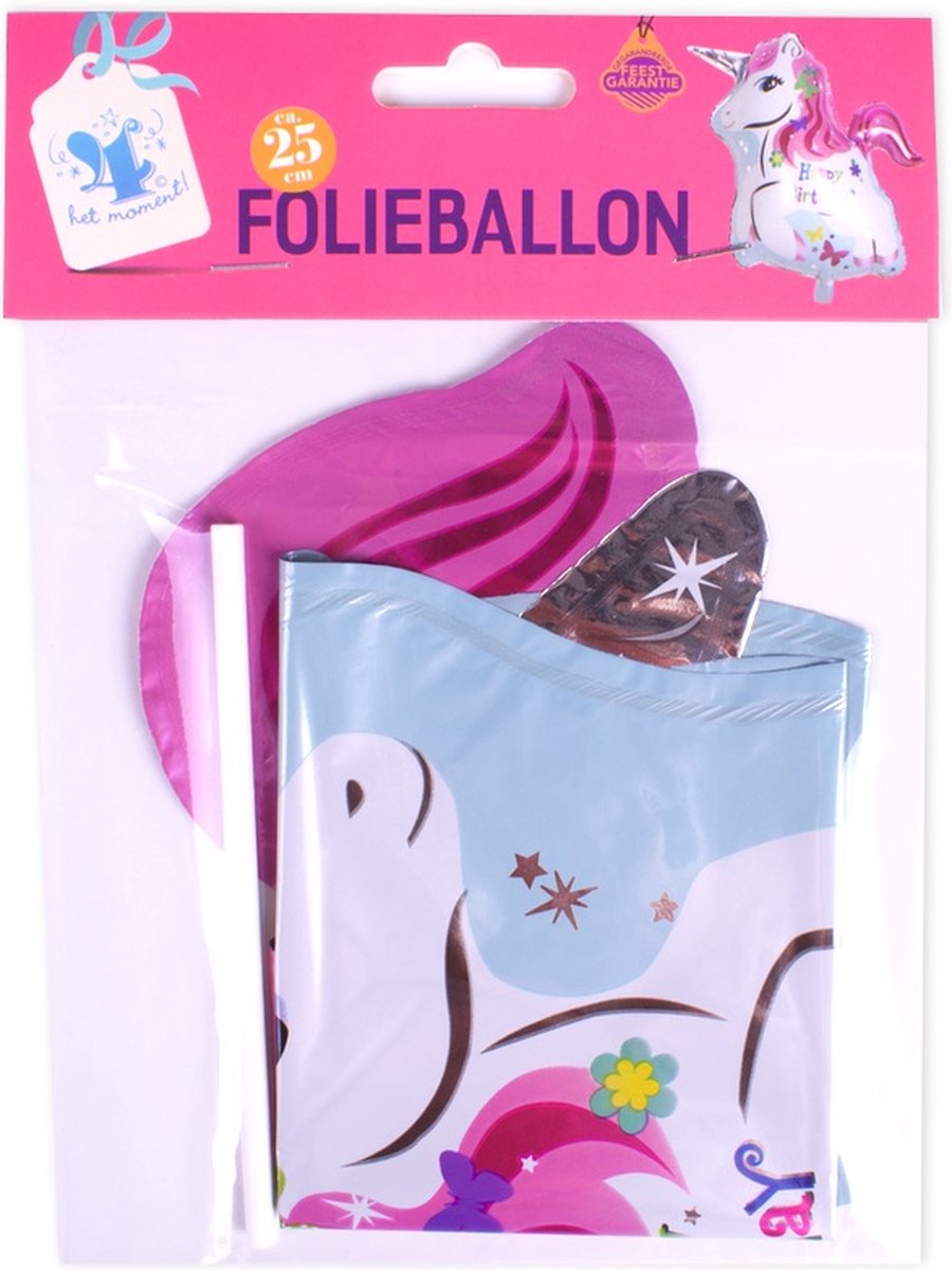 Ballon aluminium licorne joyeux anniversaire | bol.com