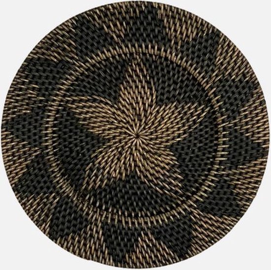 Wandborden-Rotan-Lombok-L-Ø40cm-Wanddecoratie-Wandschijven-Schalen ...