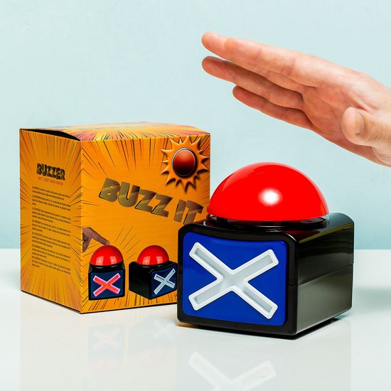 Out Of The Blue Buzzer Met Licht En Geluid | Games | bol.com