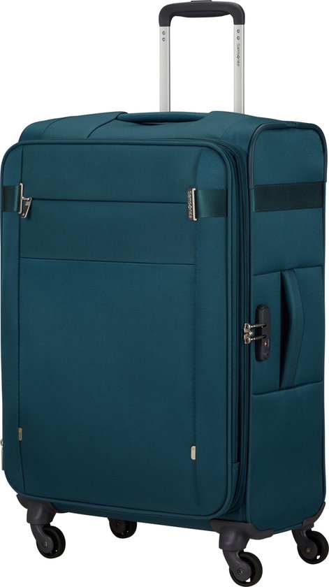 Samsonite Reiskoffer - Citybeat Spinner 66/24 Uitbreidbaar - Petrol ...