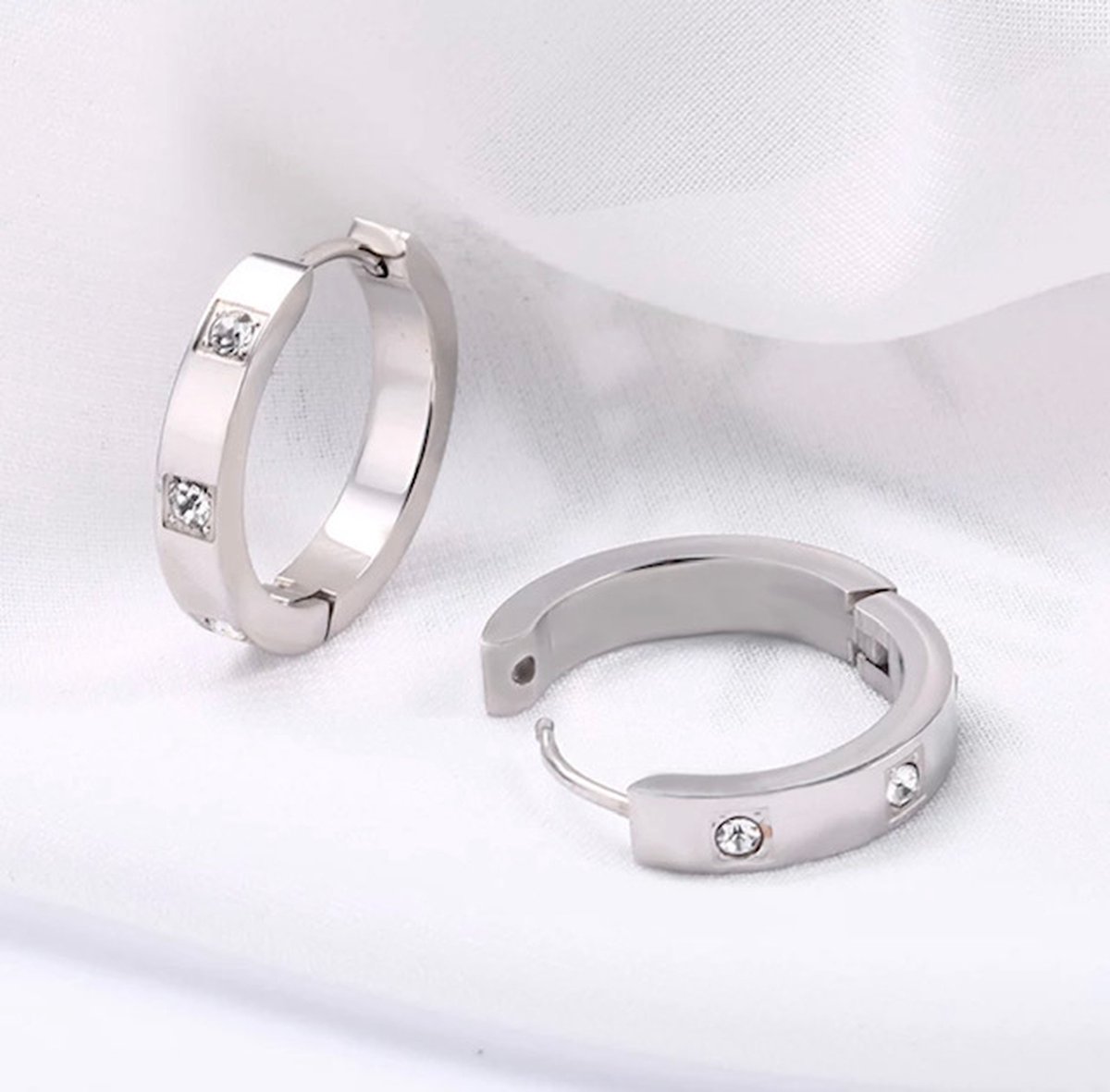 Soraro Dames Oorbel | Oorbellen | Staal | Cadeautje voor vrouw | Zilver | bol.com