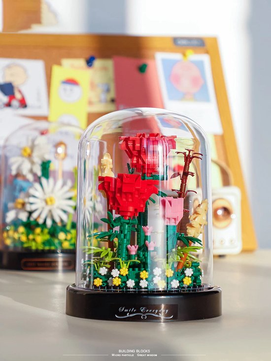 Balody Red Roses - Nanoblocks / miniblocks - Bouwset / 3D puzzel - 596 ...