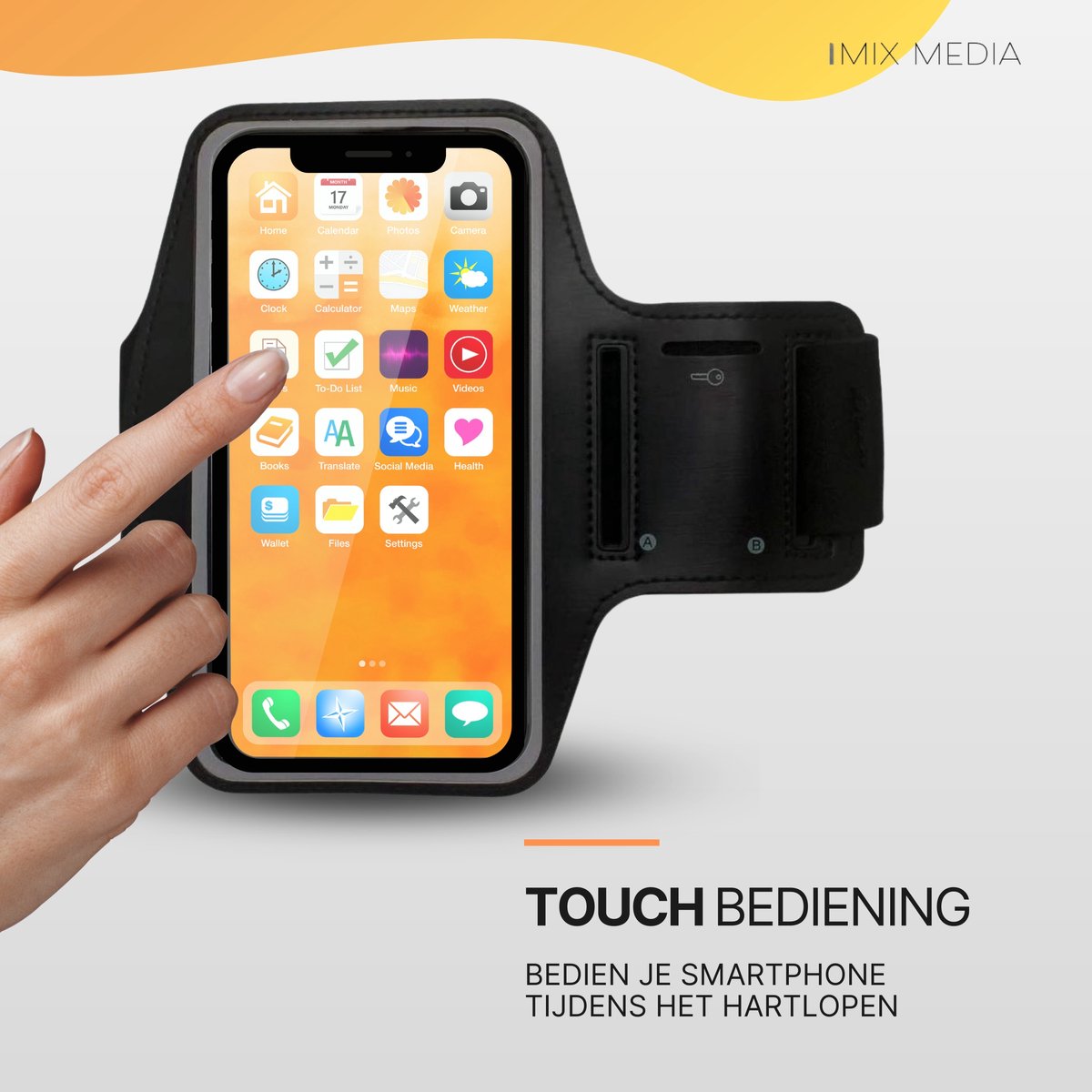 Telefoonhouder zwart - Telefoonhouder hardlopen - Hardloop ...