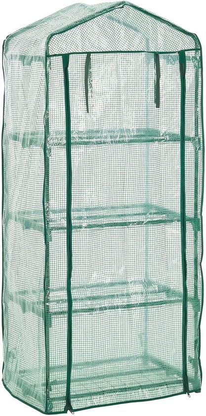 Broeikas / Tuinkas - 66 x 162 x 48 cm - PE Folie | bol