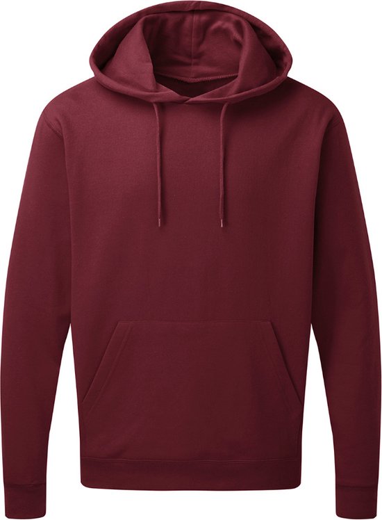 Donker Rood Unisex Hoodie merk SG maat M | bol
