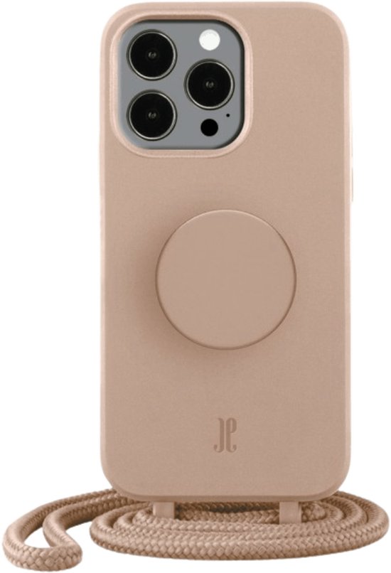 iPhone 13 Pro Max Siliconen Popsocket Hoesje Met Draagkoord | bol