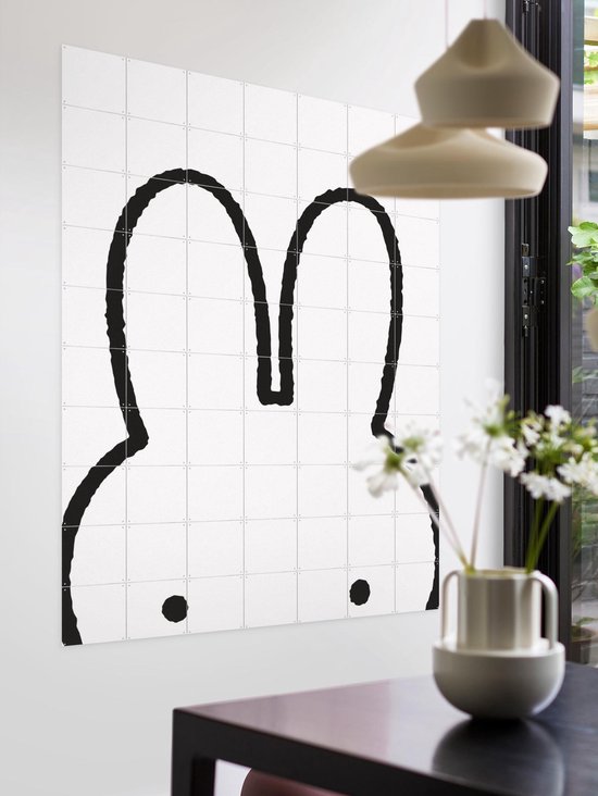 IXXI Nijntje oren - Wanddecoratie - Abstract - 40 x 60 cm | bol