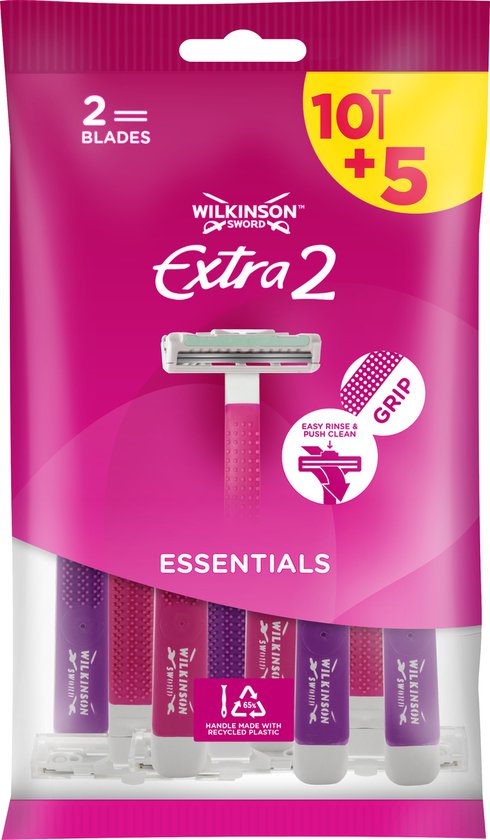 Wilkinson Sword - Essentials - Wegwerpscheermesjes - 2x 15 Stuks | bol