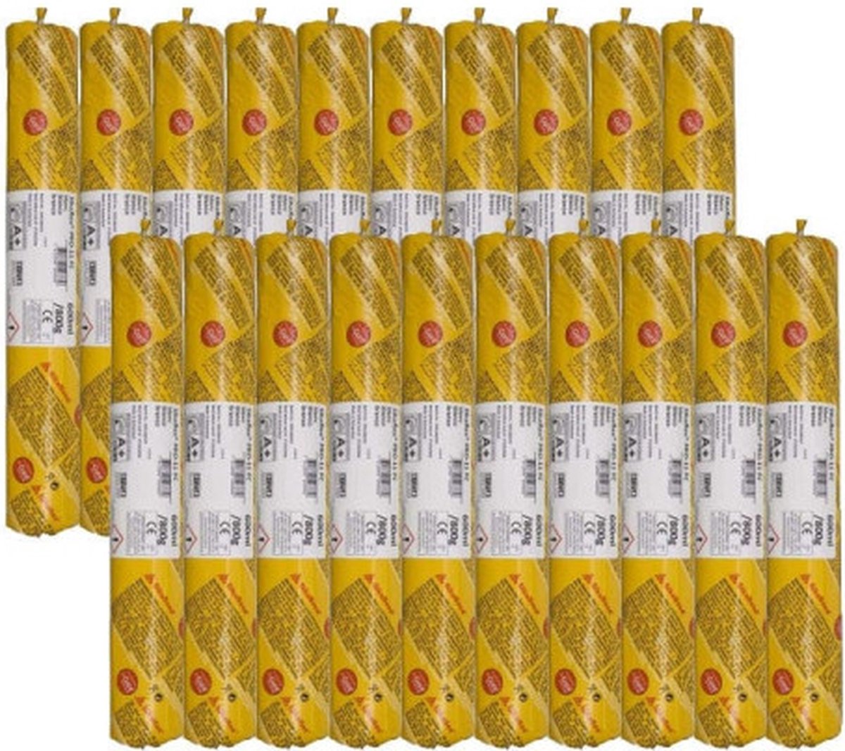 Set van 20 navulzakken SIKA Sikaflex PRO 11 FC - Grijs - 600ml | bol