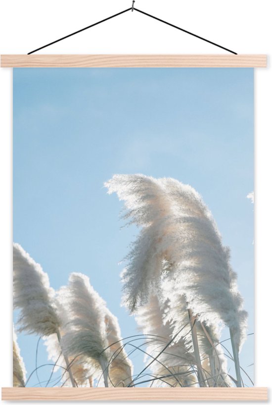 Posterhanger incl. Poster 60x80 cm - Schoolplaat - Lucht - Gras ...
